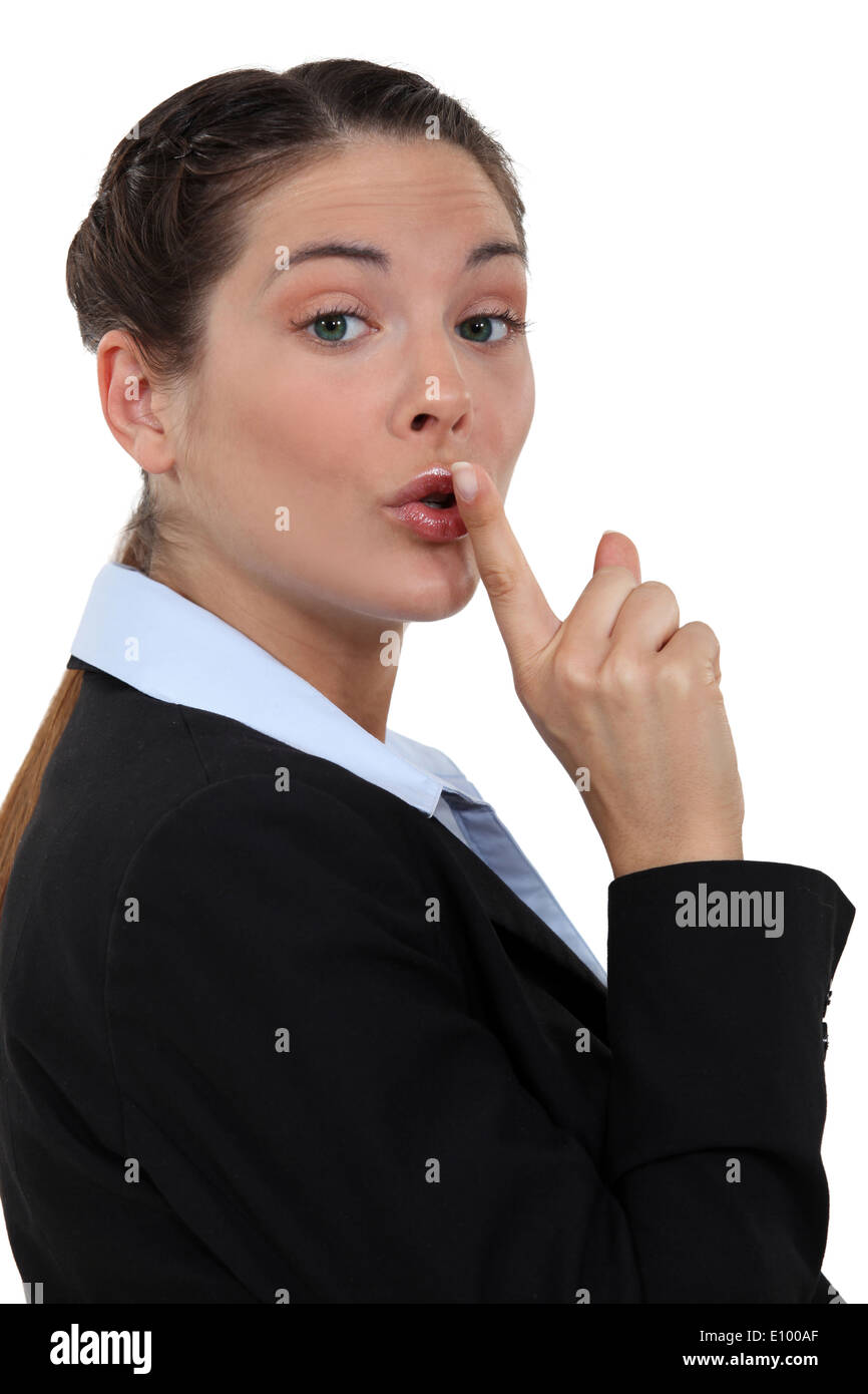Keep shushing hi-res stock photography and images - Alamy
