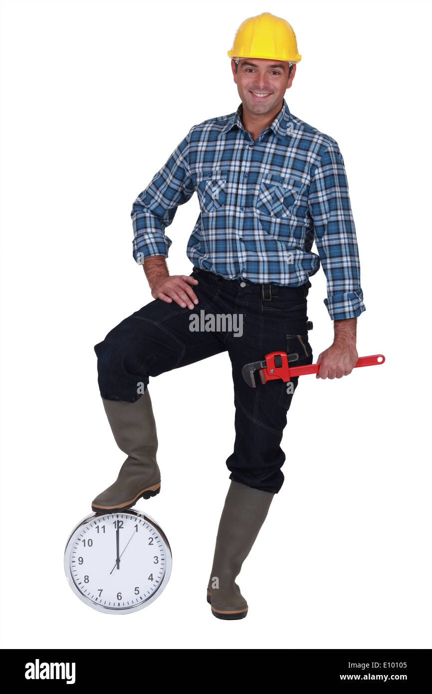 Laborer boots hi-res stock photography and images - Alamy