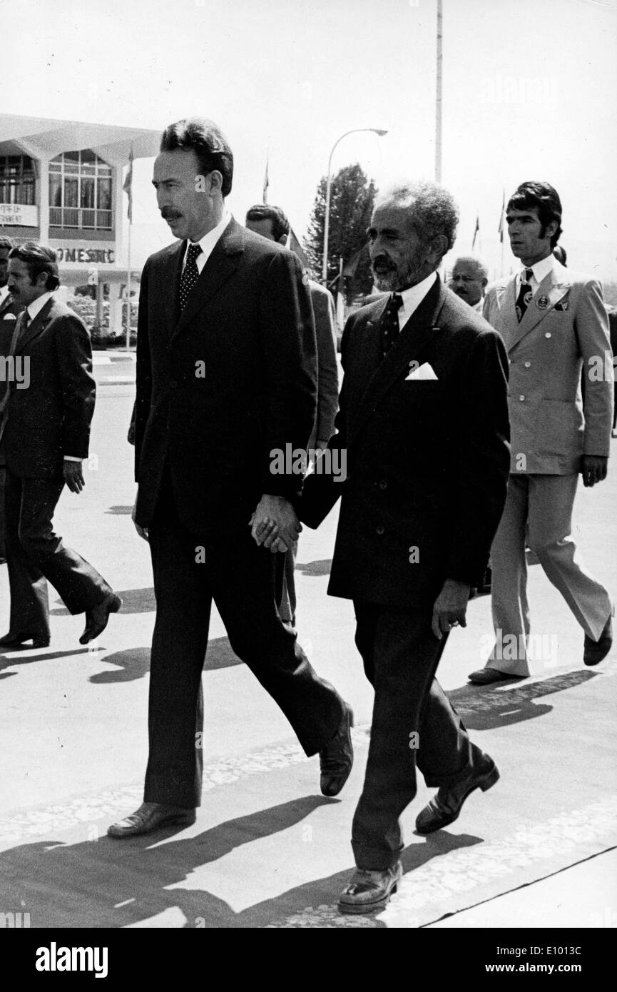 President of Algeria HOUARI BOUMEDIENNE Stock Photo - Alamy