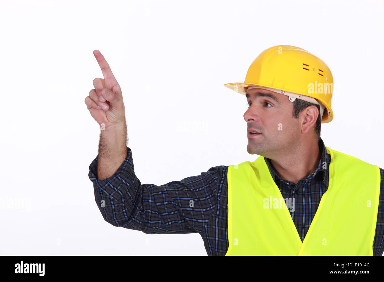 Logistics pointing clipboard people hi-res stock photography and images ...