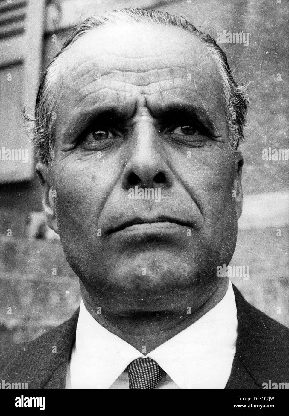 President habib bourguiba tunisia portrait hi-res stock photography and ...