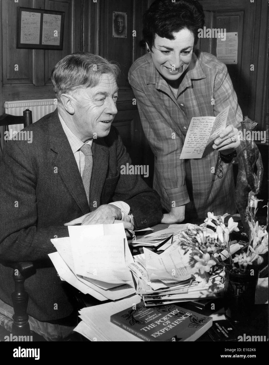 Study woman in interior Black and White Stock Photos & Images - Alamy