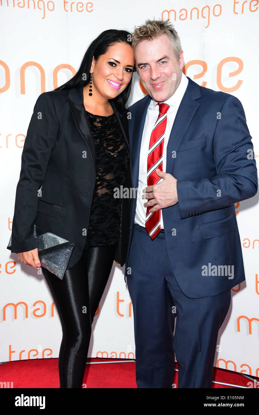 London, UK. 20th May 2014. Donal MacIntyre and Ameera De La Rosa ...