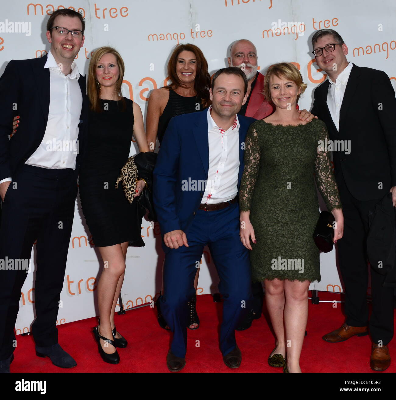 London, UK. 20th May 2014. Kate Middleton Uncle: Gary Goldsmith wearing ...