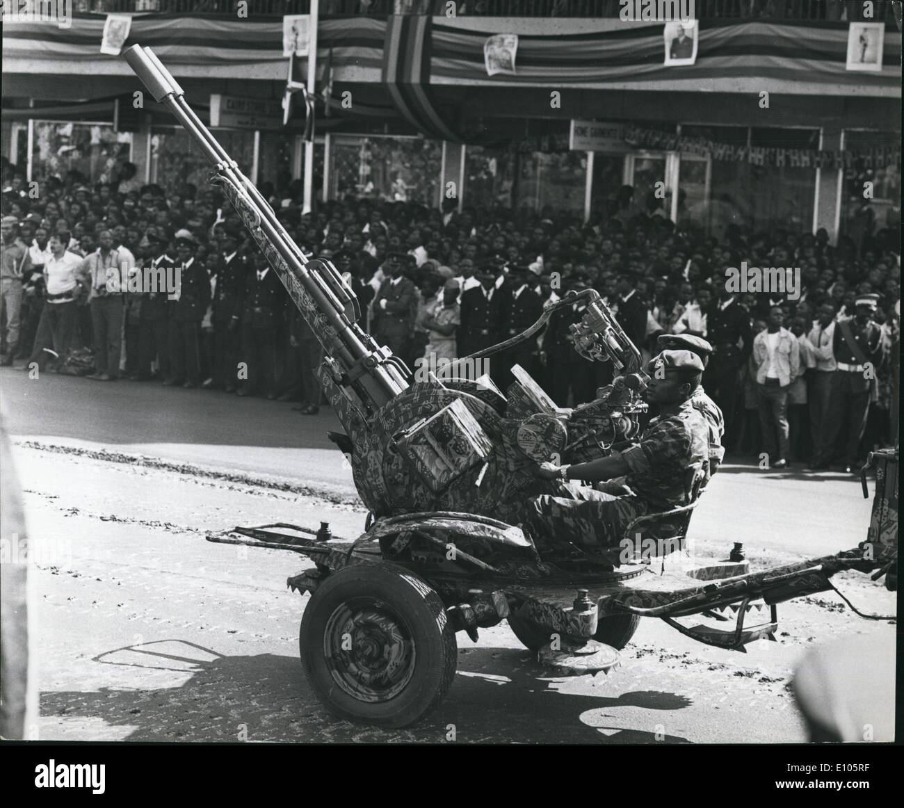 Jan. 1, 1970 - Uganda - Amin's 5th Anniv.: The Soviet Anti-aircraft ...