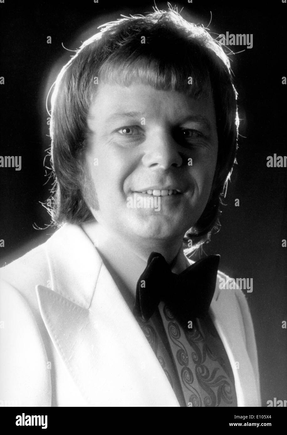 Portrait of singer Graham Bonney Stock Photo - Alamy