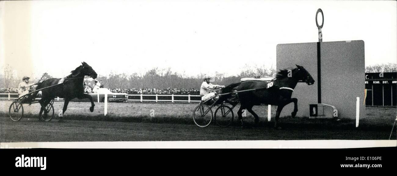 Jan. 25, 1970 - Toscan (France) won, with Tony and Tidalium Pelo coming ...