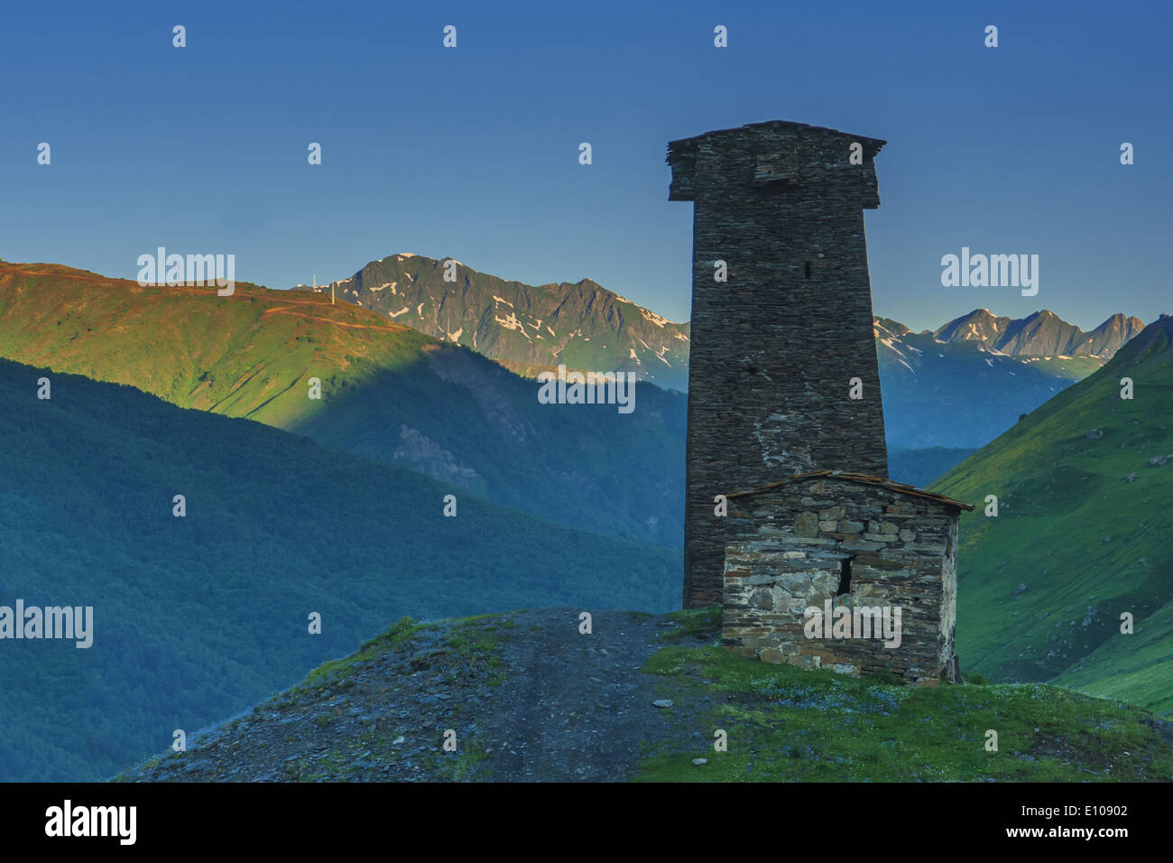 Svaneti tower hi-res stock photography and images - Alamy