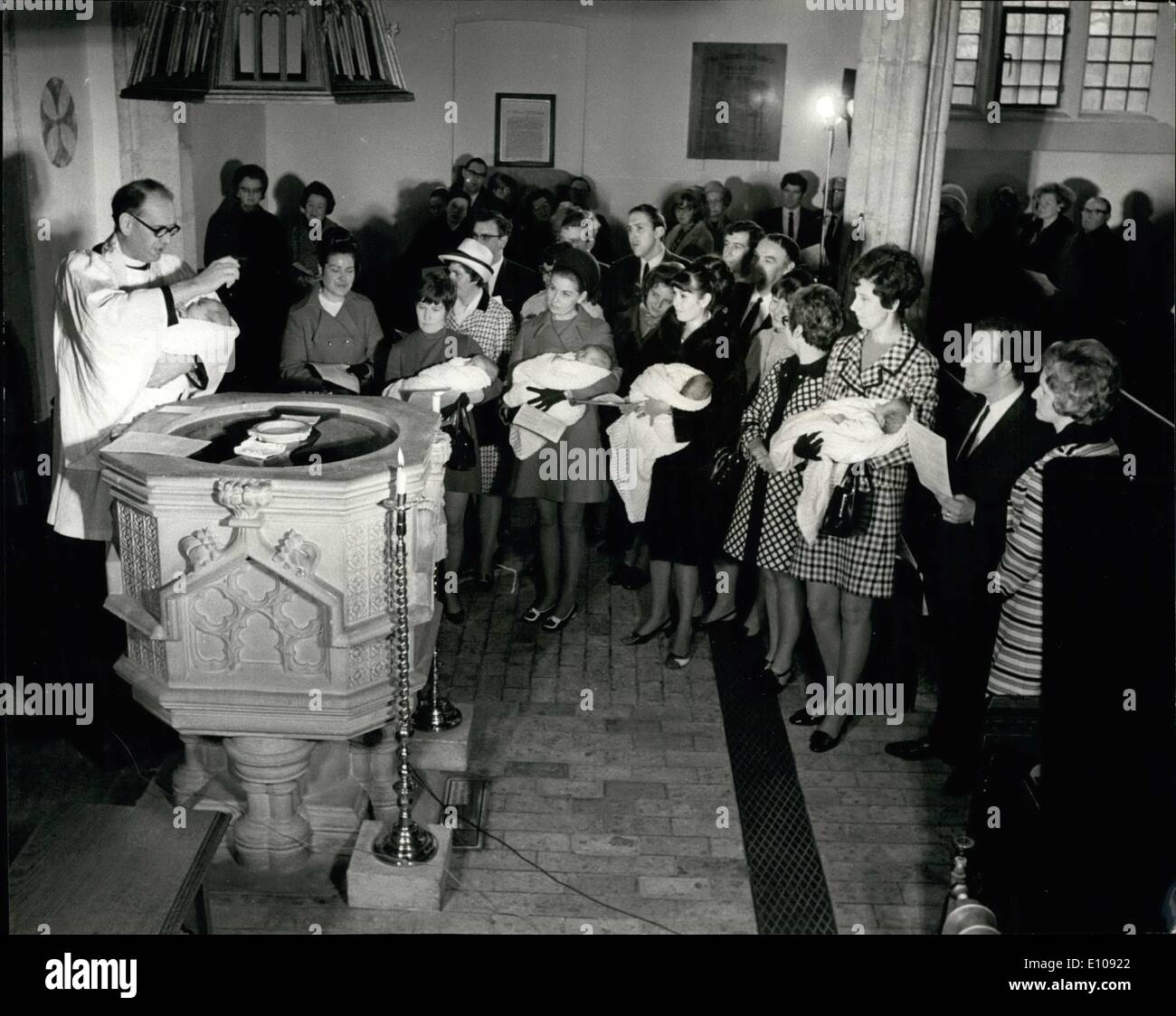 Mar. 03, 1970 - Christening of the Hanson Quins: The Hanson Quins - the ...