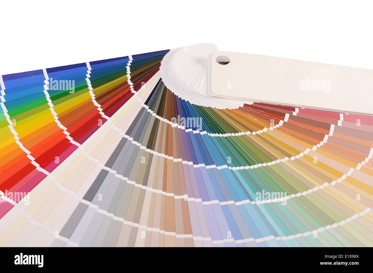 The color palette isolated on white background Stock Photo - Alamy