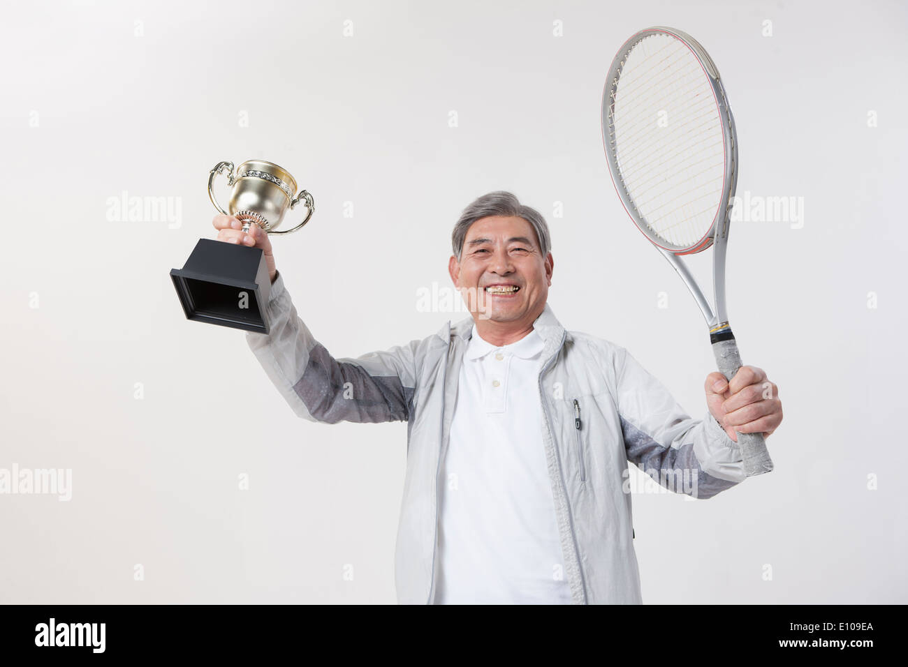 Tennis sports trophy cup hi-res stock photography and images - Alamy