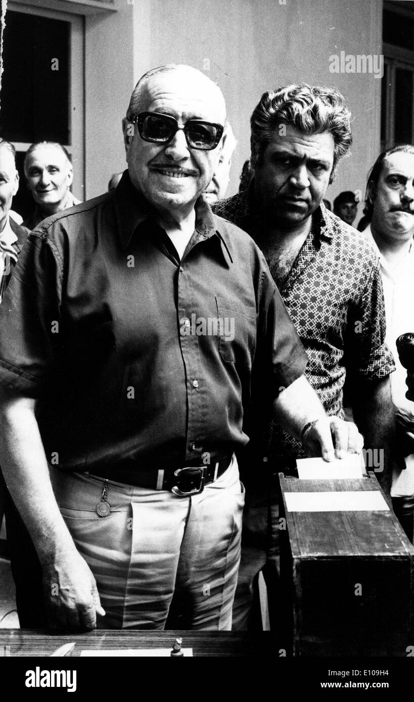 Hector Jose Campora Demaestre (1909-1980) was president of Argentina ...