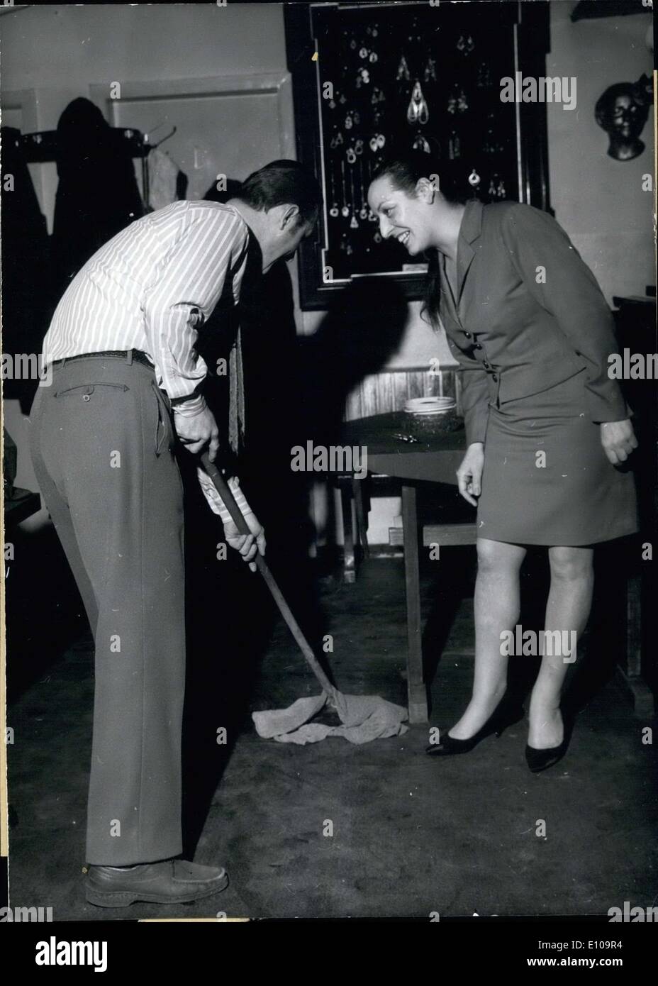 Mar. 28, 1970 - Pictured here is former dancer Margerit Braungart, who ...