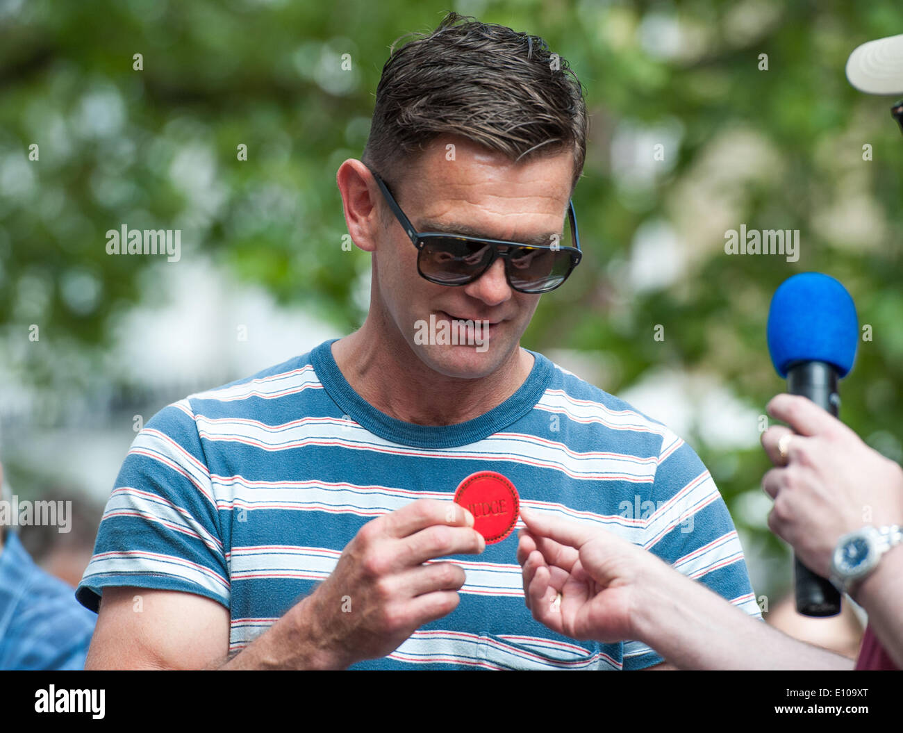London, UK. 18/05/2014. Scott Maslen, the actor who plays Jack Branning ...