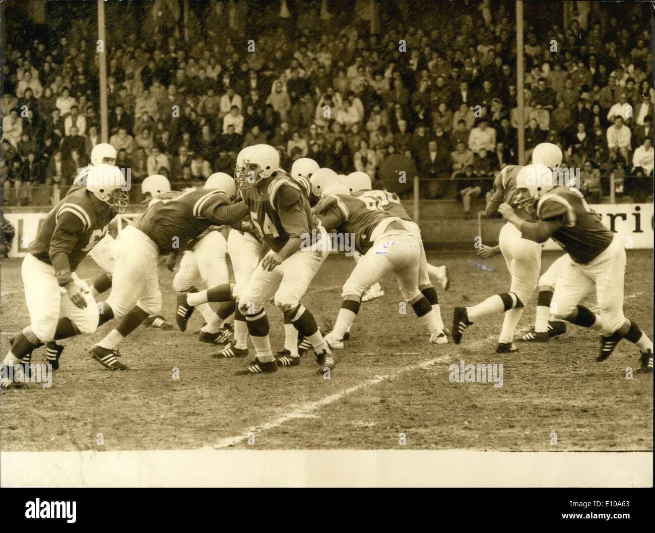 May 27, 1972 - First American Football Game Played in Paris Charlety ...