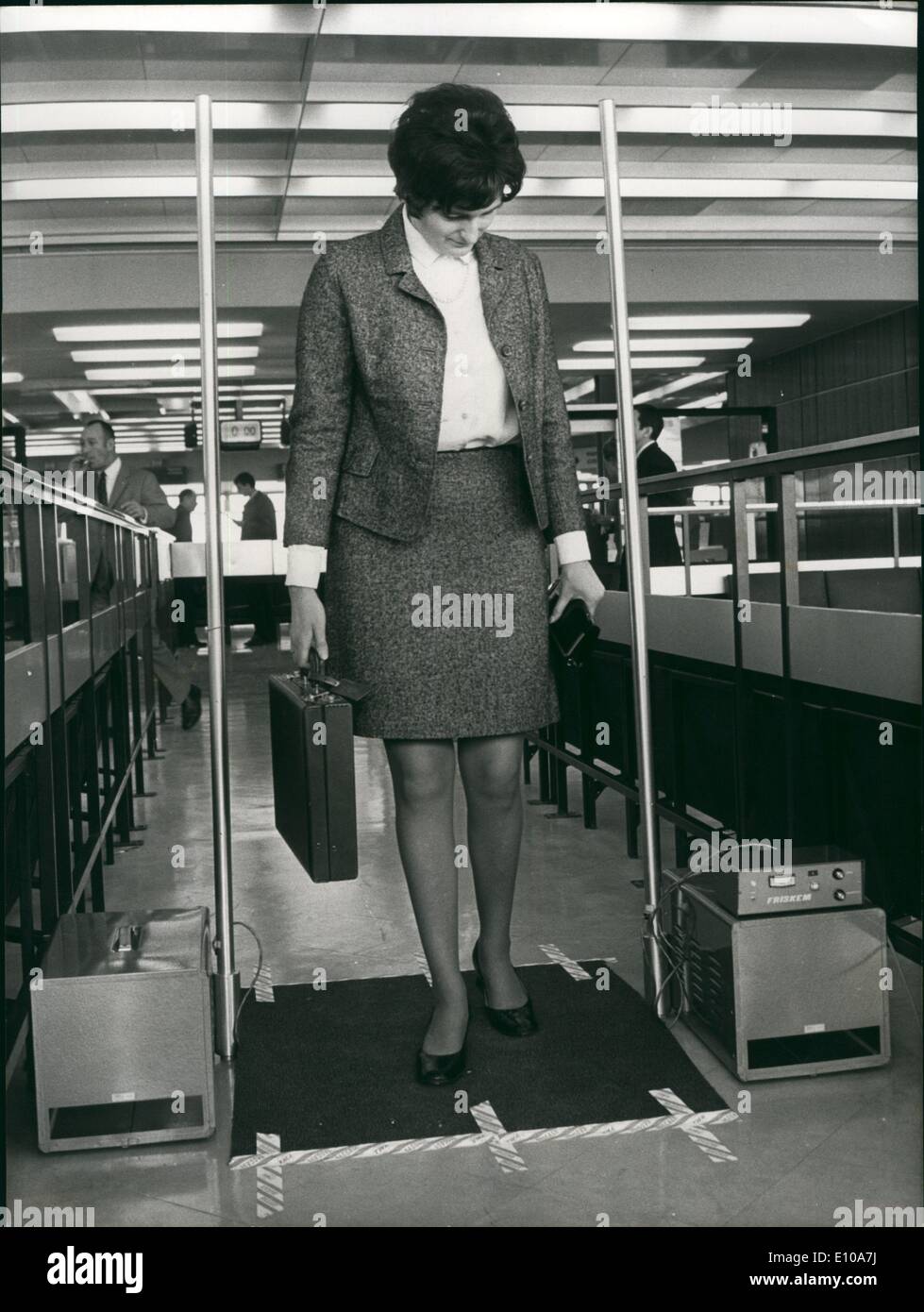 Apr. 04, 1970 - Anti Hijacking system shown at Orly airport: Special ...