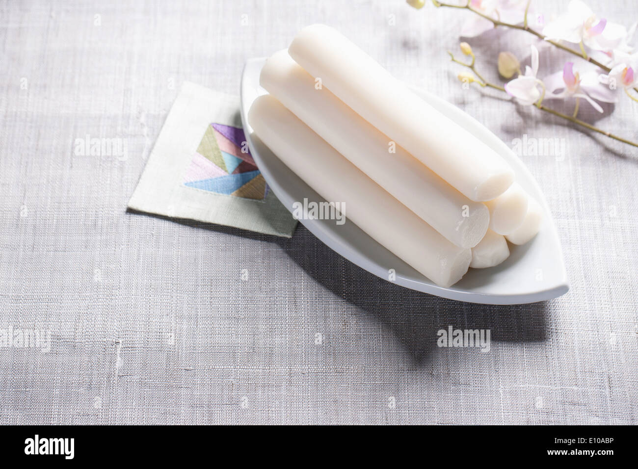 traditional Korean rice cakes Stock Photo - Alamy