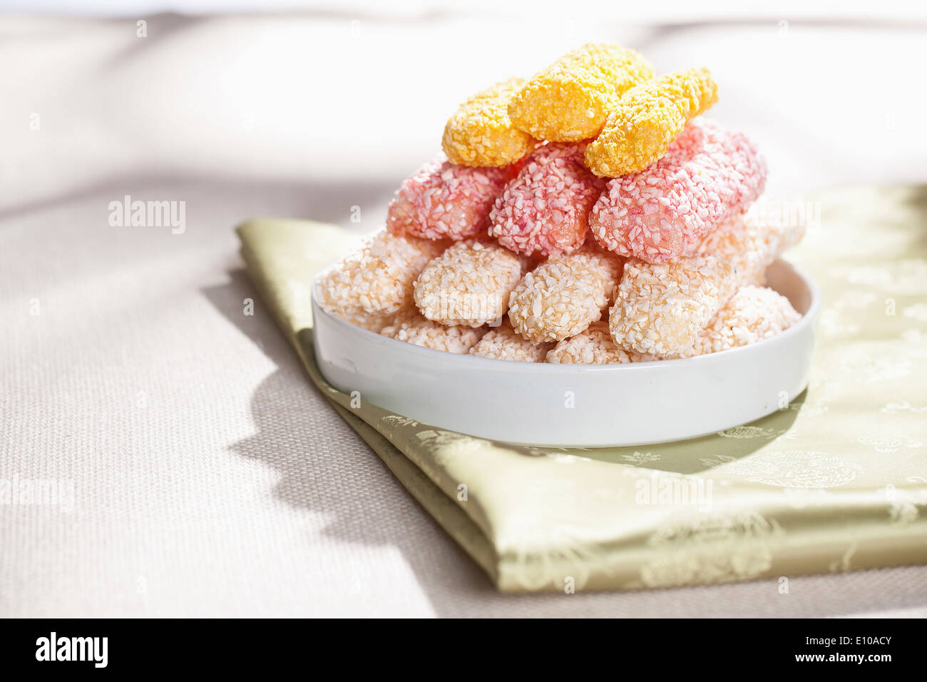 traditional Korean snacks Stock Photo - Alamy