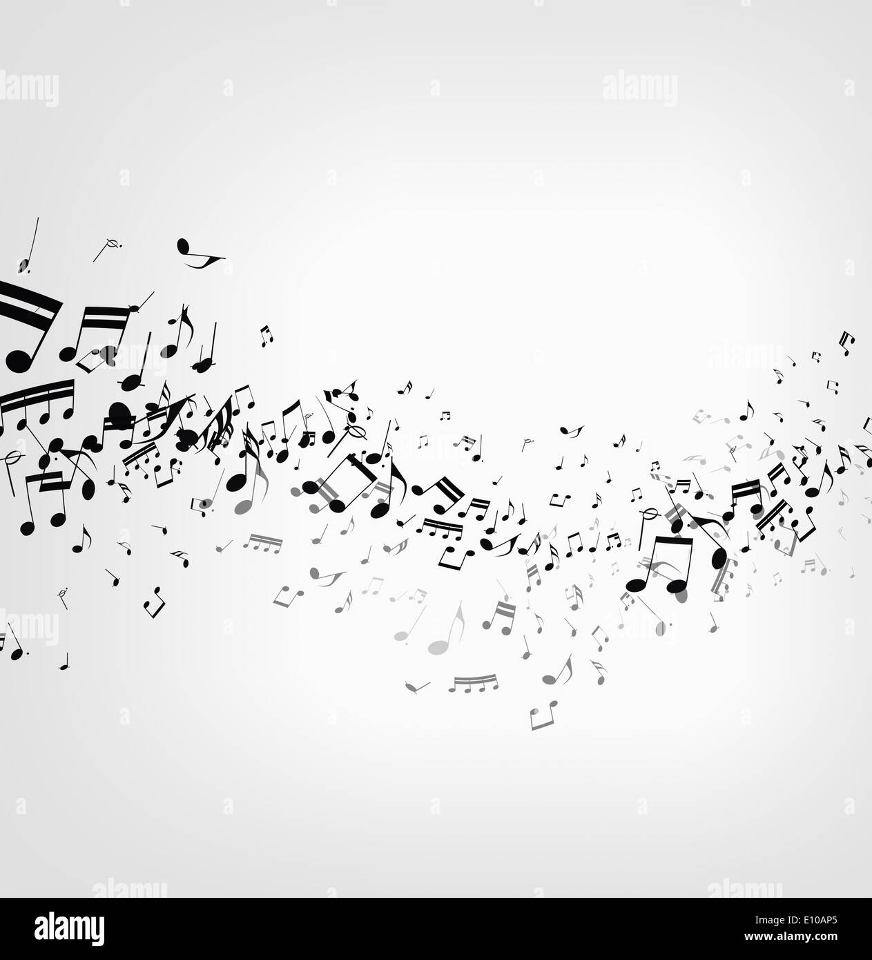 Black Music Notes Flying Musical Alpha, 57% OFF