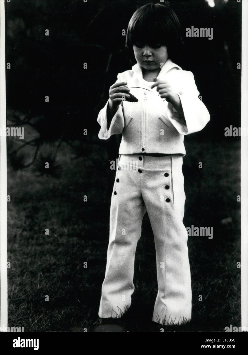 Mar. 03, 1972 - Pierre Darmon with His Children, Elisabeth and Serge ...