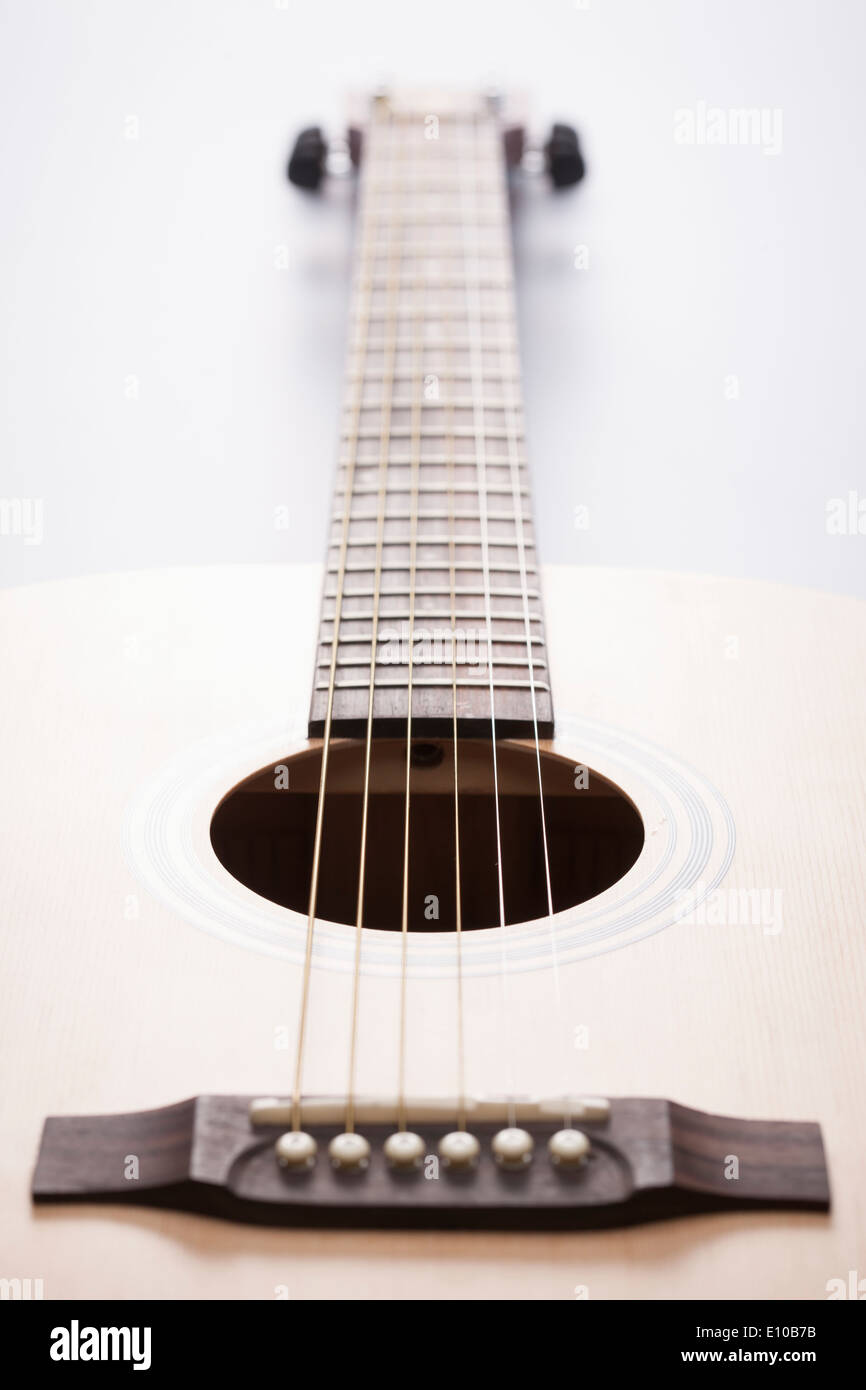 Guitar acoustic close up hi-res stock photography and images - Alamy