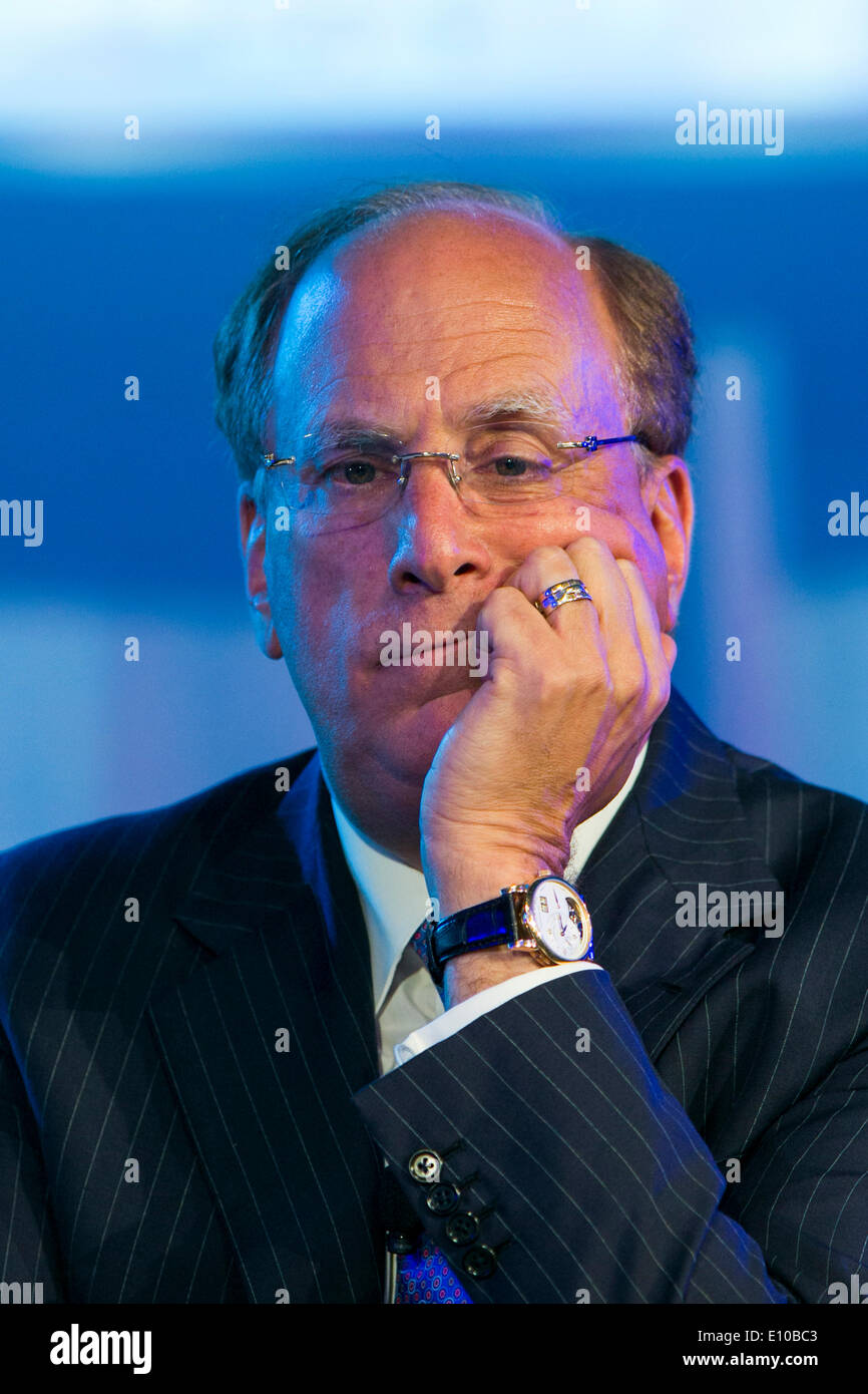 Washington DC, USA. 20th May 2014. Laurence D. Fink, Chairman and CEO ...