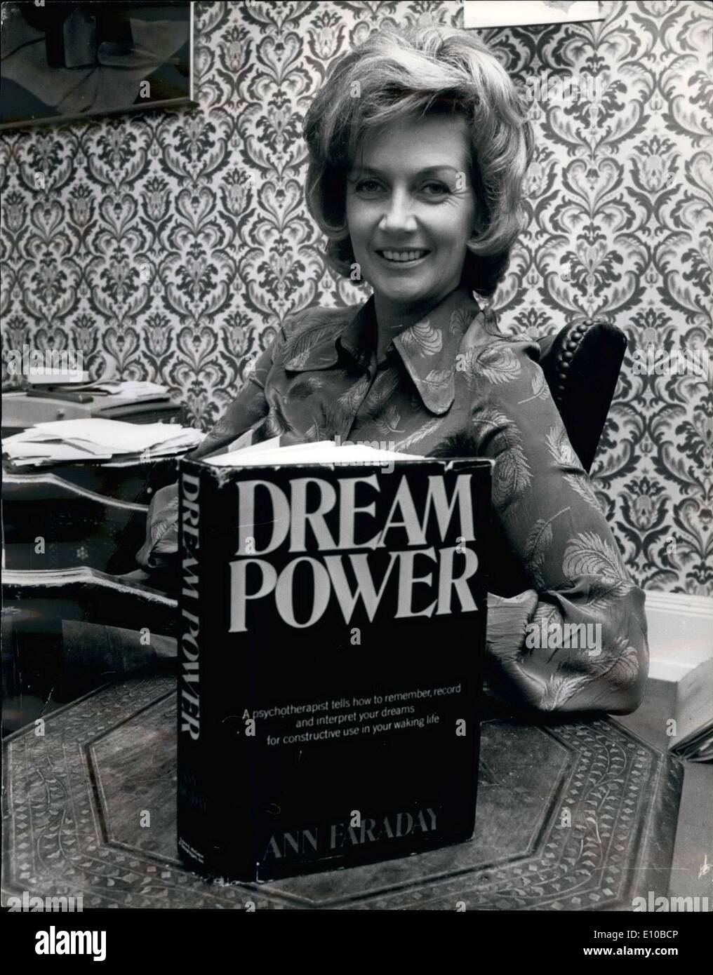 Mar. 03, 1972 - Dr. Ann Faraday's Dream Power '' book released. Dr. Ann Faraday, whose book ...