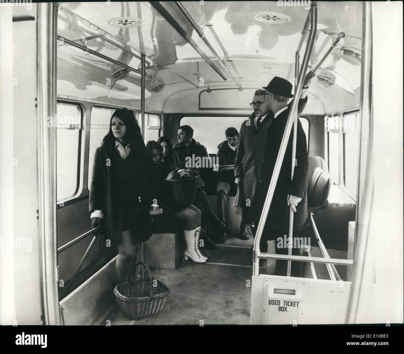 Mar. 03, 1972 - Prototype electric bus enters service in Leeds: The ...