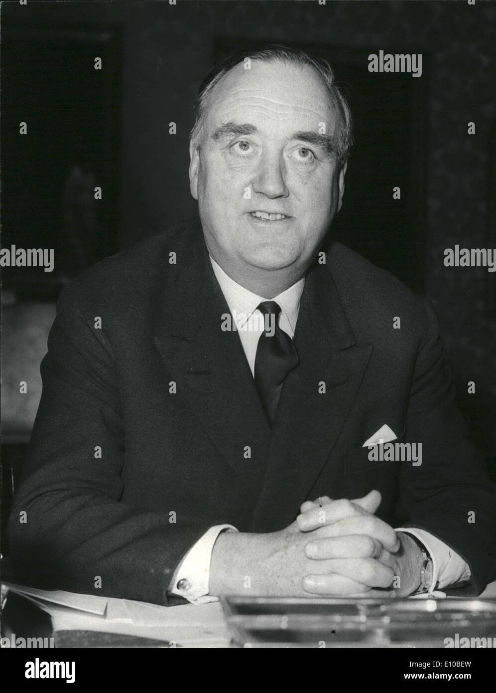 William whitelaw 1972 hi-res stock photography and images - Alamy