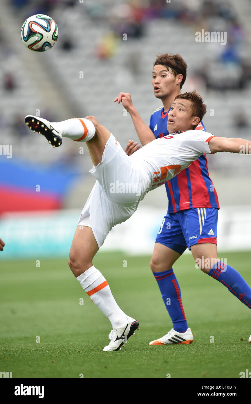 Tomoki Imai (Ardija), Keigo Higashi (FC Tokyo), MAY 6, 2014 - Football ...