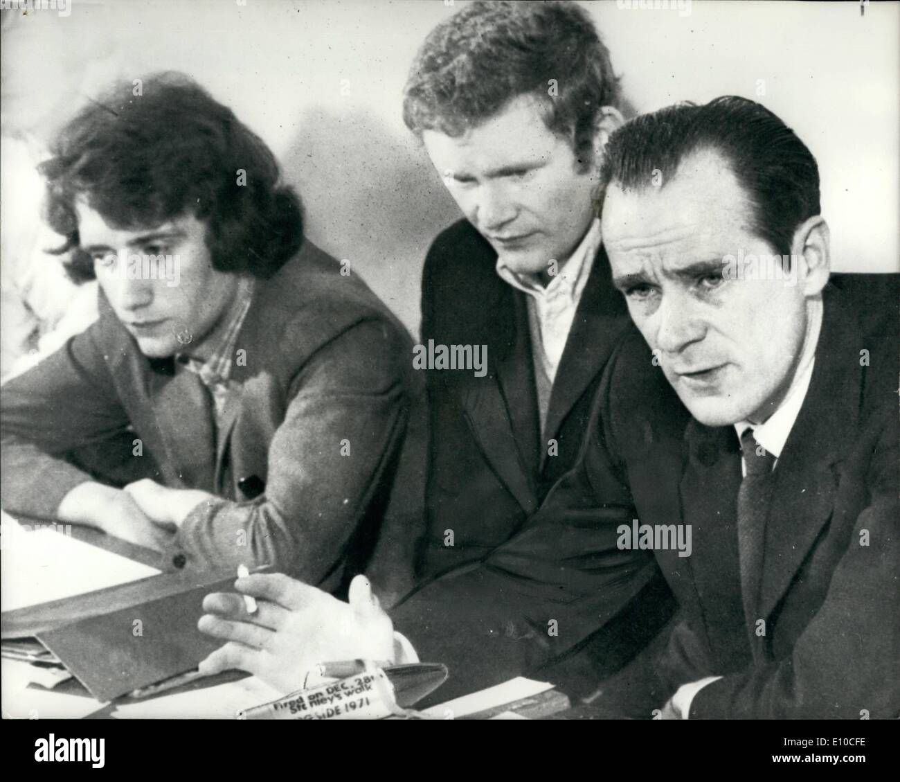 Apr. 04, 1972 - Wanted IRA Man meets the Press; David O'Connell, one of ...