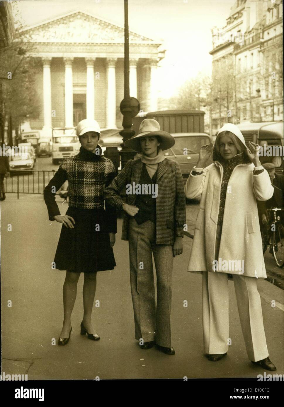 Apr. 04, 1972 - Pierre Darmon and Daughter, Elisabth Stock Photo - Alamy