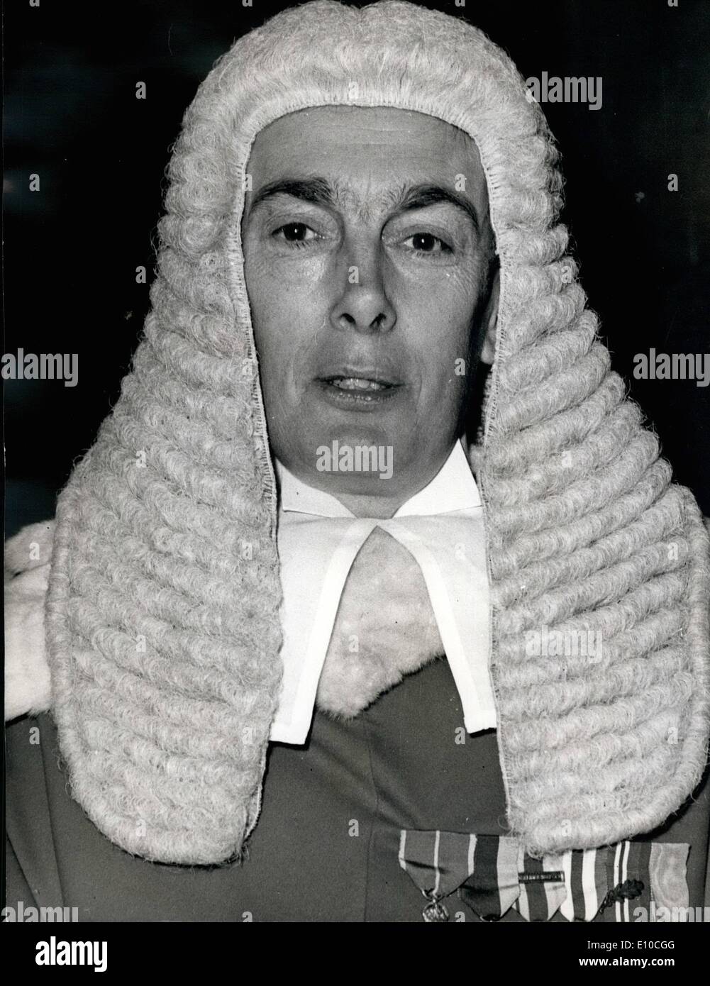 Apr. 04, 1972 - Scarman Tribunal Report Today: Photo shows. Mr. Justice ...