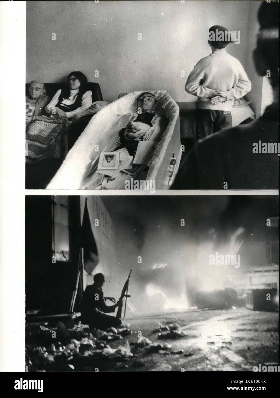 Apr 04 1972 ira leader lies in state hi-res stock photography and ...