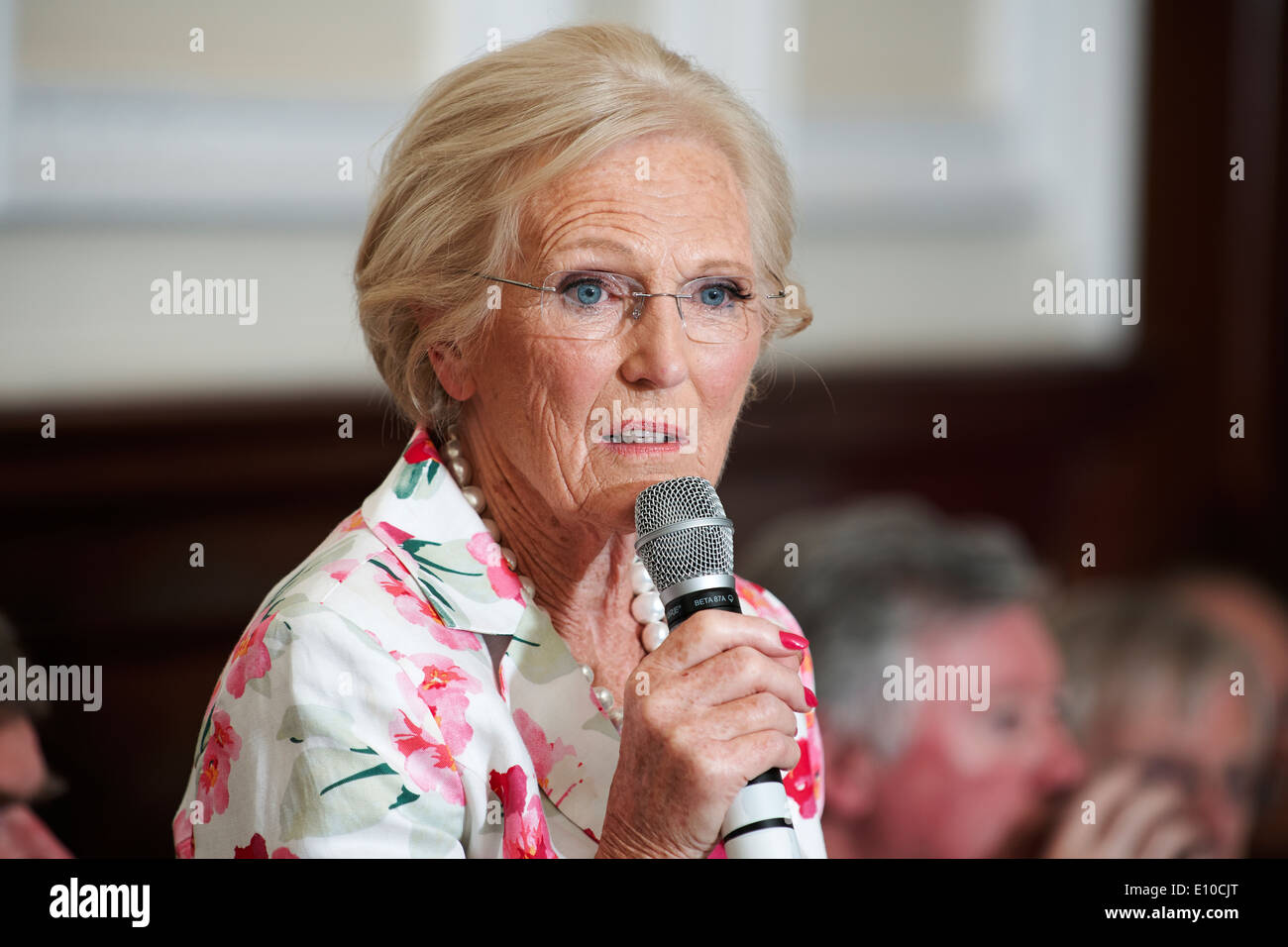 Mary Berry, Portrait Stock Photo - Alamy