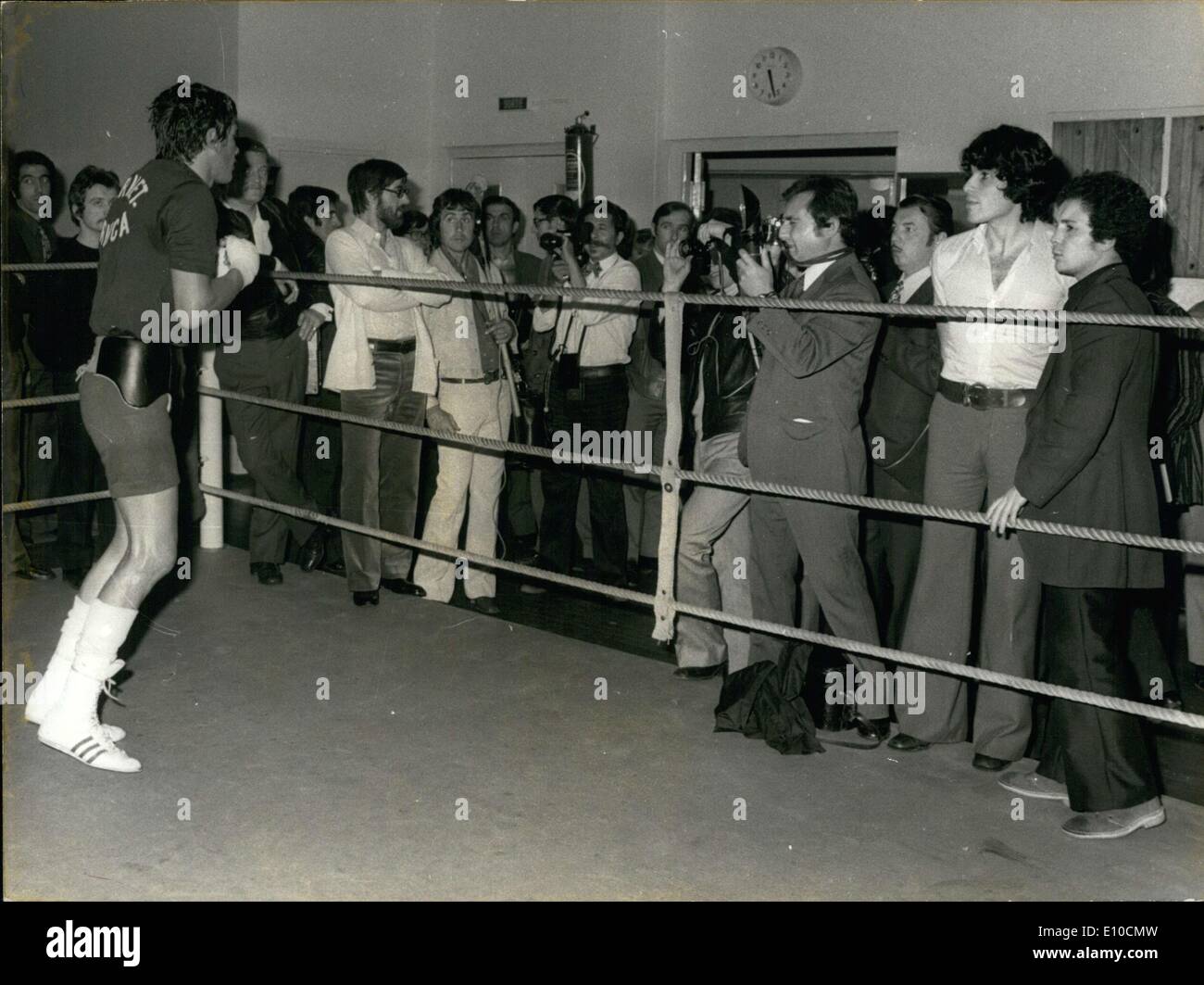 Jun. 13, 1972 - As soon as he arrived in Paris, the Argentinian boxing ...