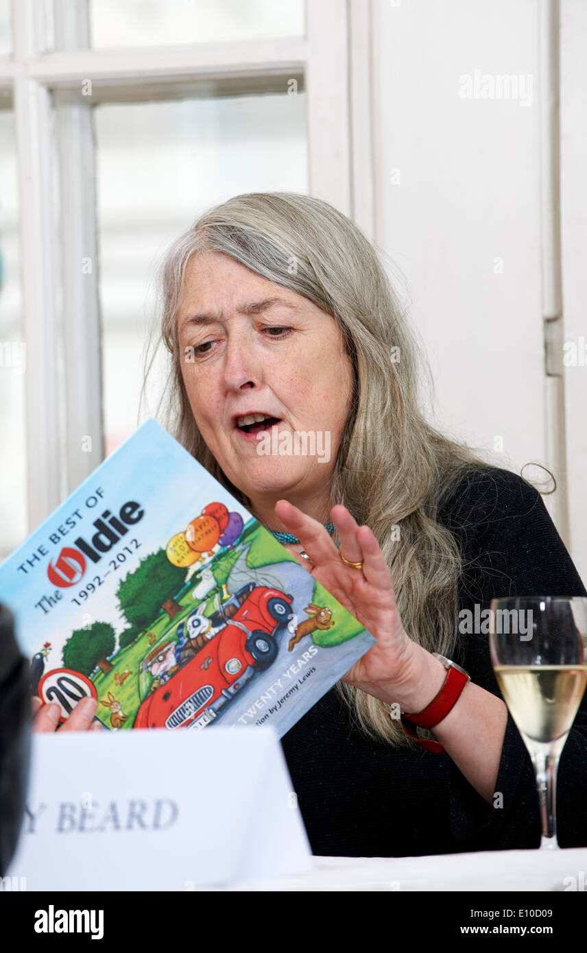 Mary Beard, Professor of Classics at the University of Cambridge Stock ...