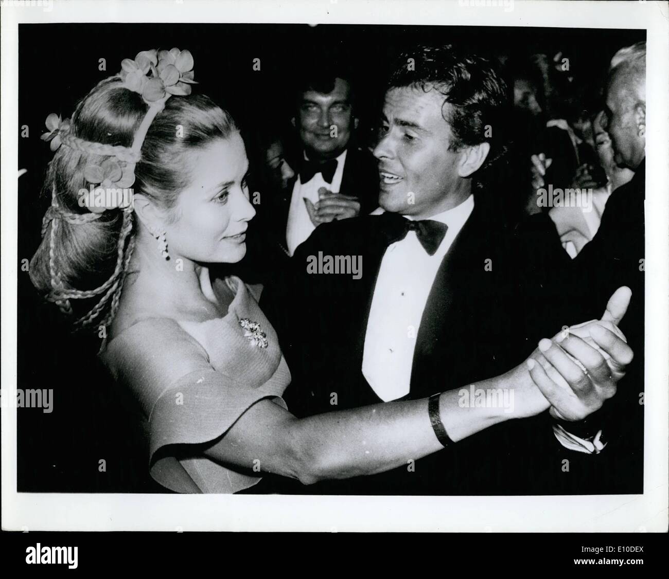 Jul. 07, 1972 - Princess Grace With Horst Bucholtz Stock Photo - Alamy