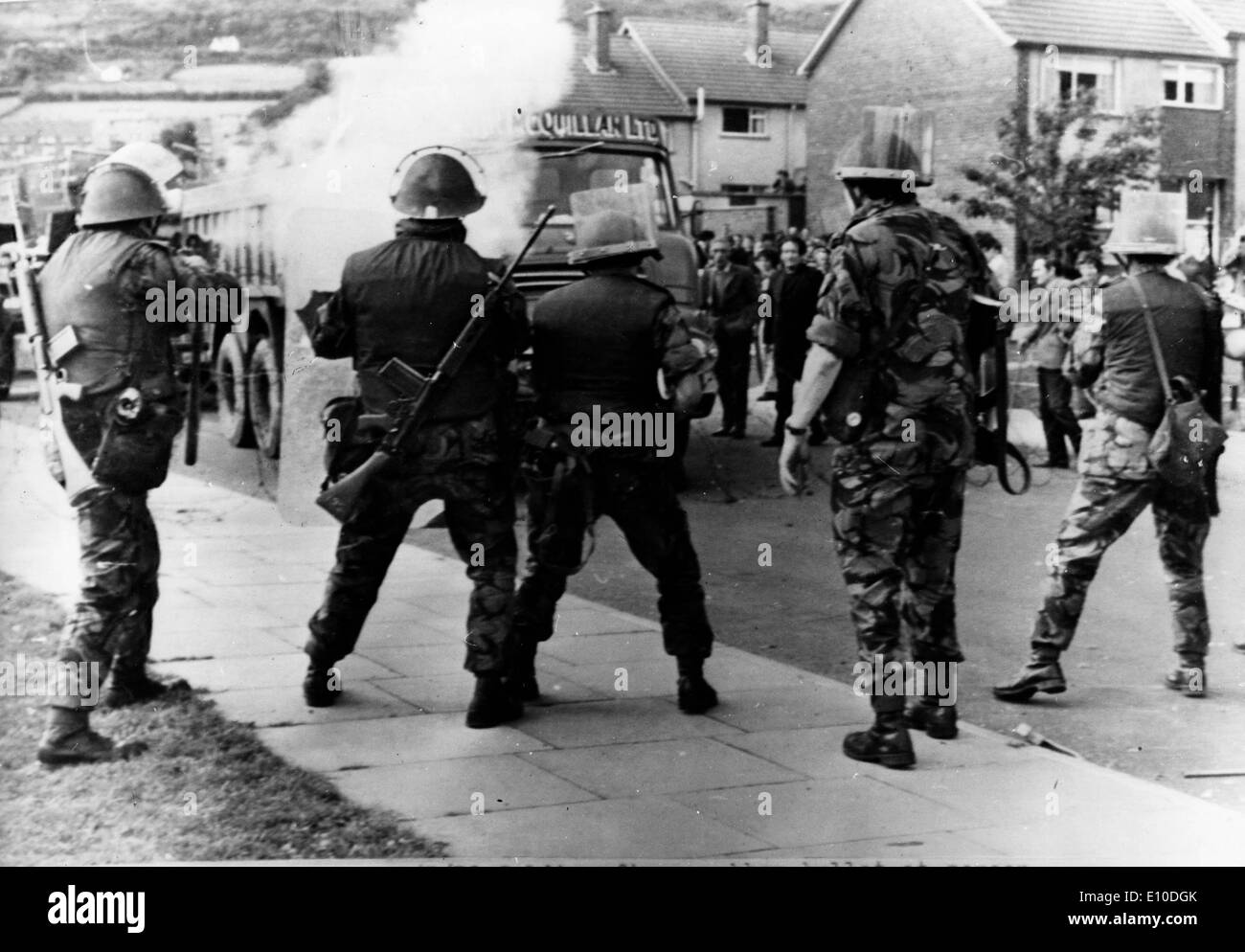 Belfast soldier Black and White Stock Photos & Images - Alamy