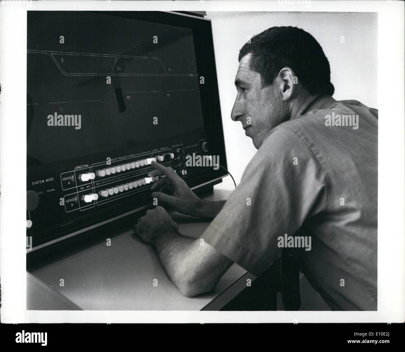 1972 computer hi-res stock photography and images - Alamy