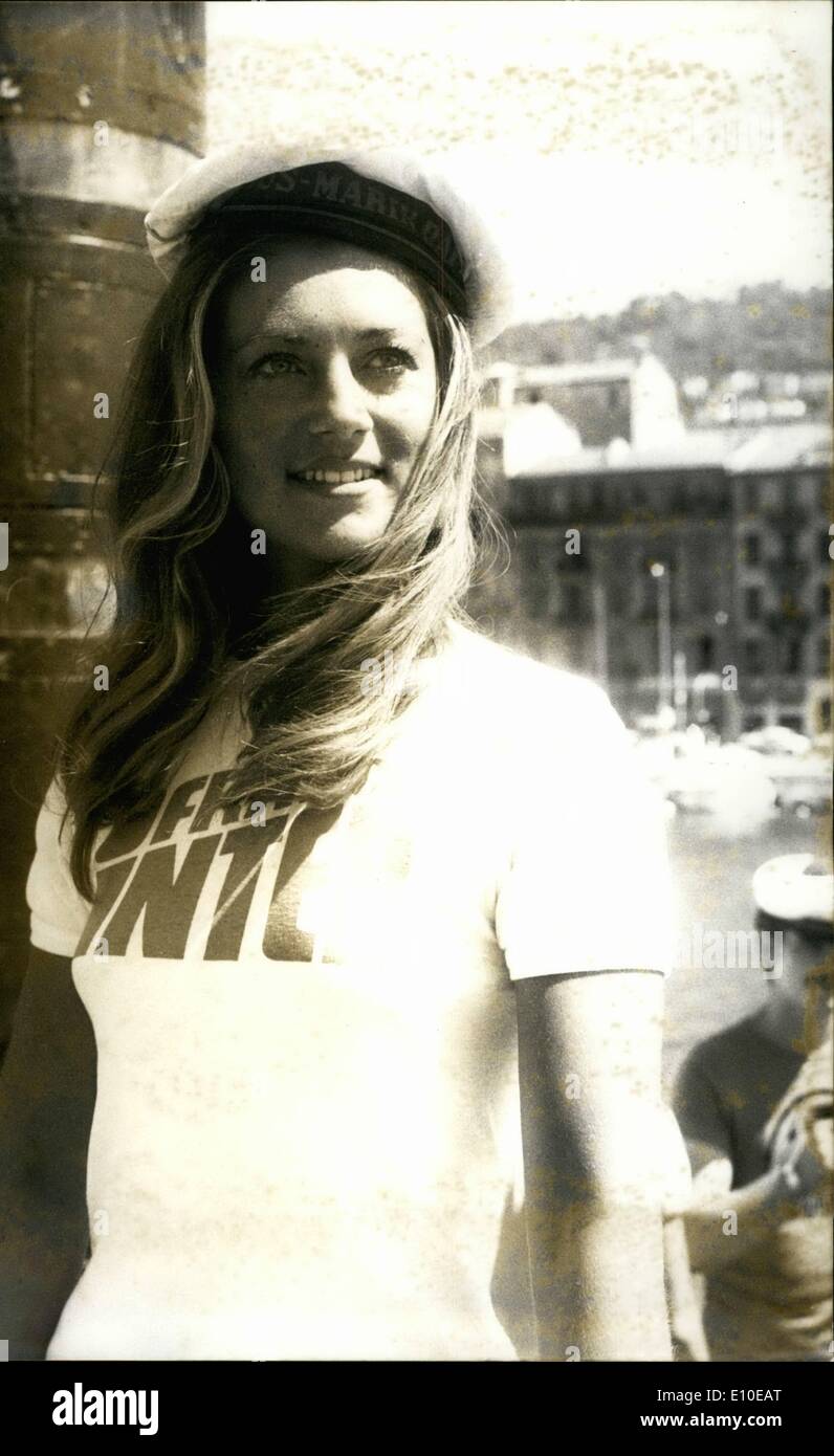 Aug. 08, 1972 - Sheila as famous at the ''yellow submarine'': Sheila ...