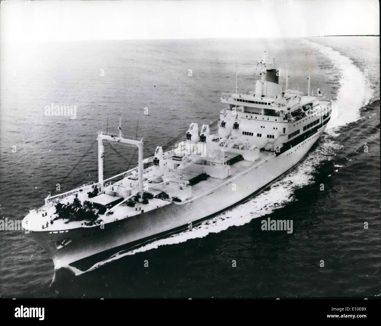 Aug. 08, 1972 - Japanese Floating Fair Ship Starts Maiden Voyage: The ...