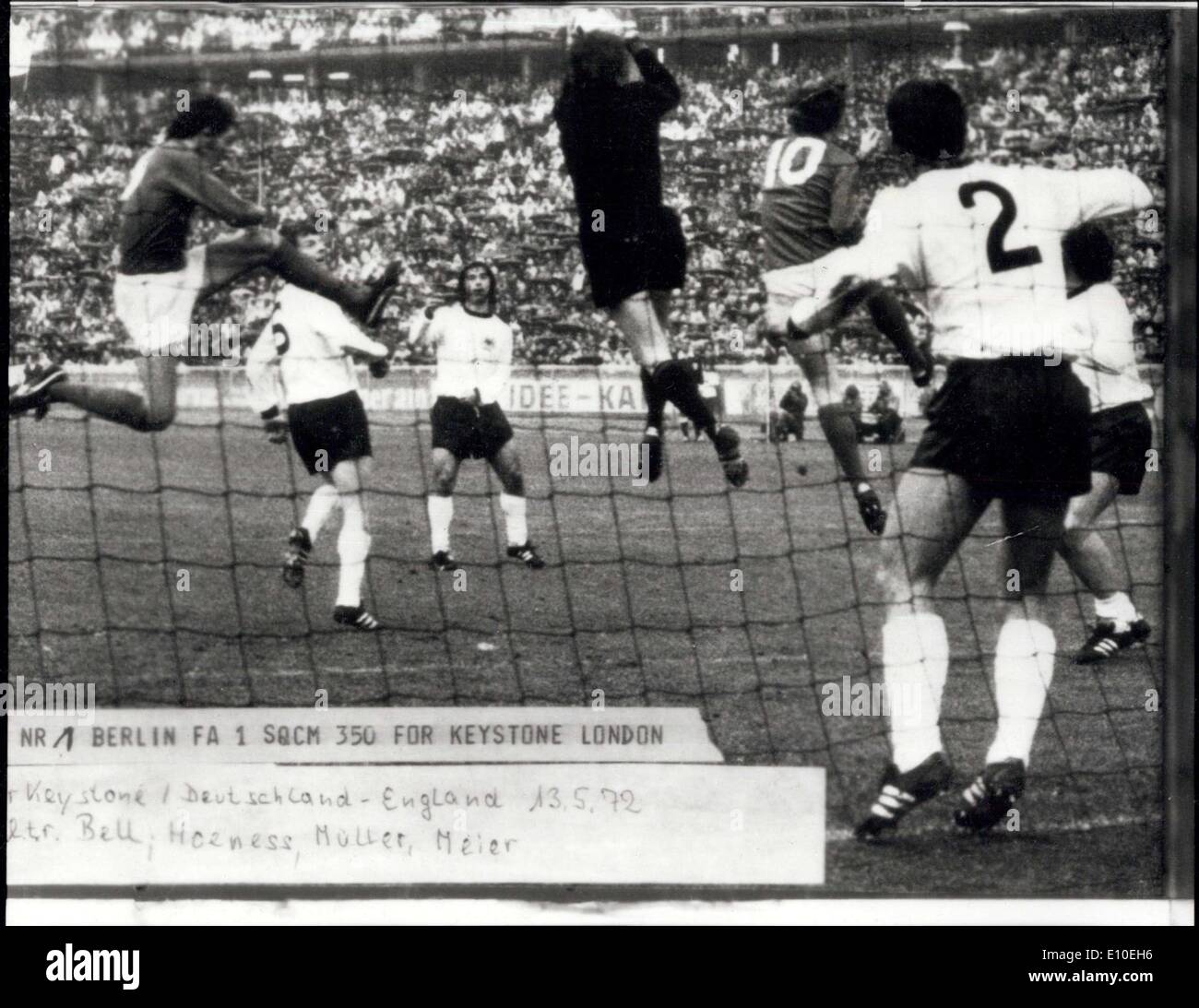 May 14, 1972 - England And West Germany Draw O-O In Berlin In the ...