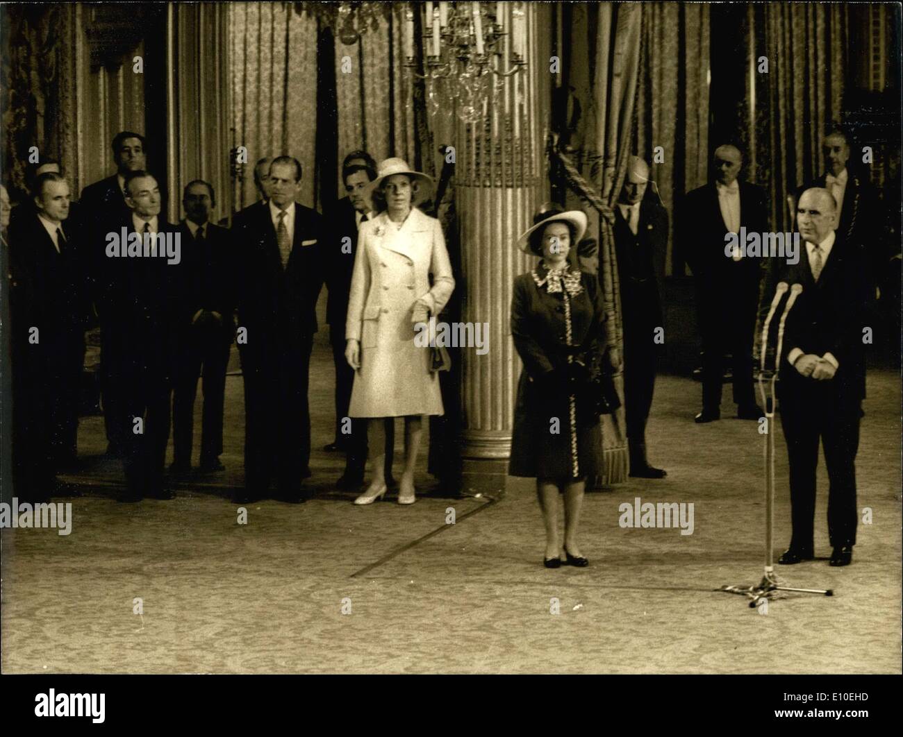 Queen elizabeth 1972 hi-res stock photography and images - Alamy