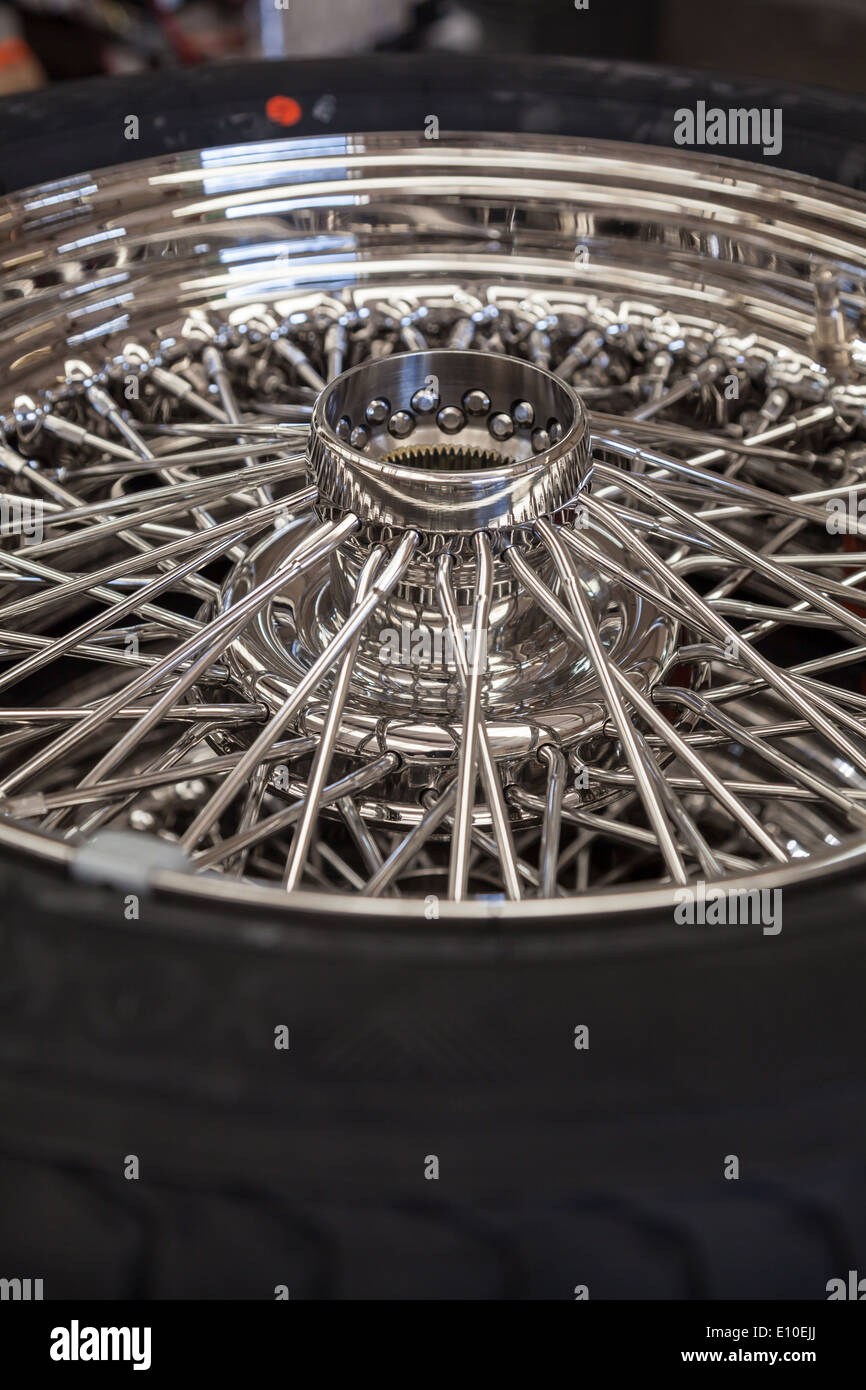Wire wheel hi-res stock photography and images - Alamy