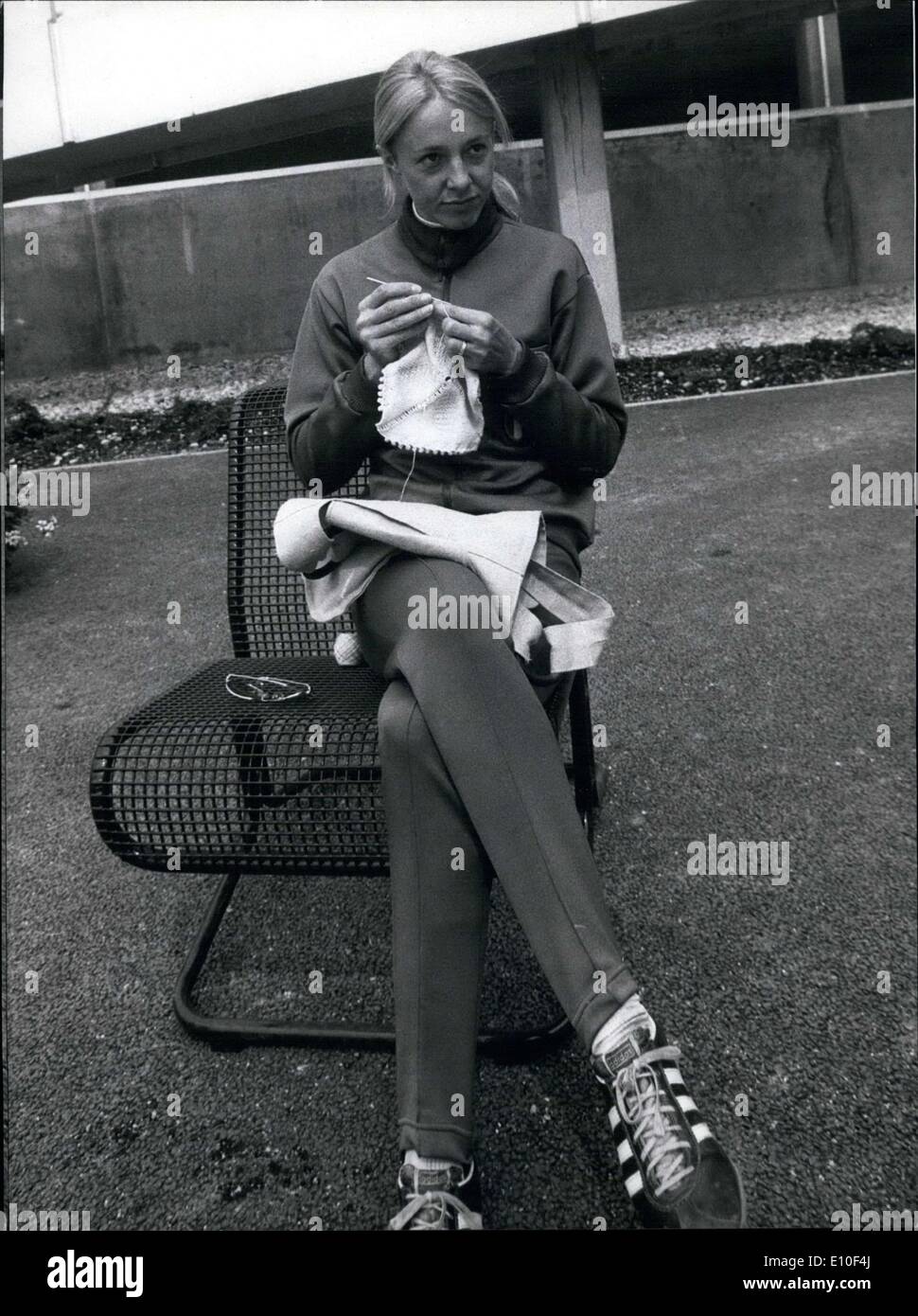 Aug. 30, 1972 - Pictured here is Italian Olympic runner Ponata Gouoni ...