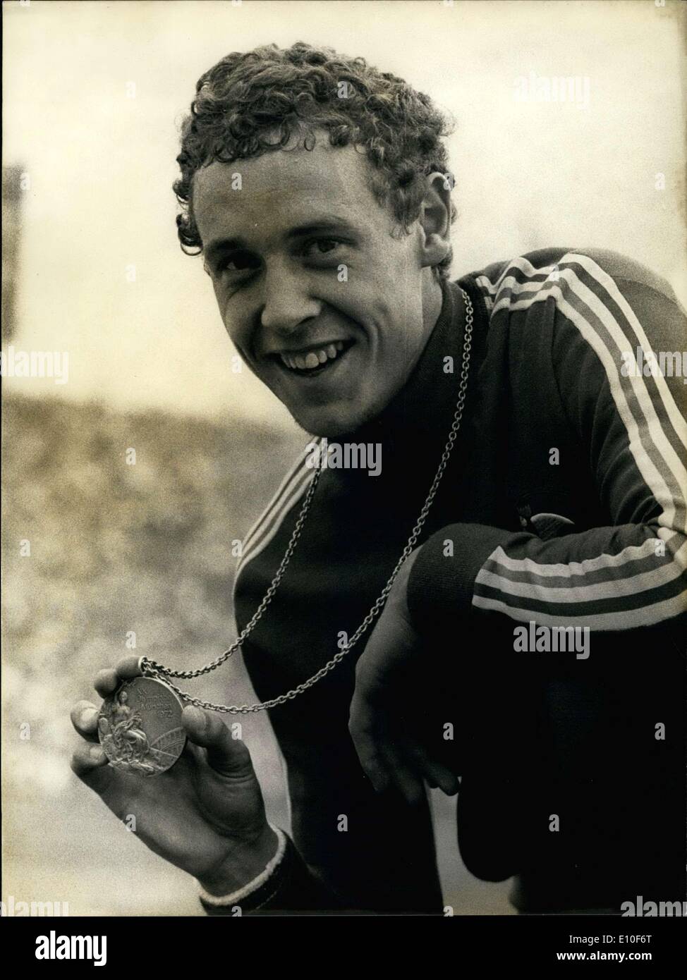 Sep. 07, 1972 - Guy Drut came in second in the 110 meter hurdles at the Olympics and won the ...