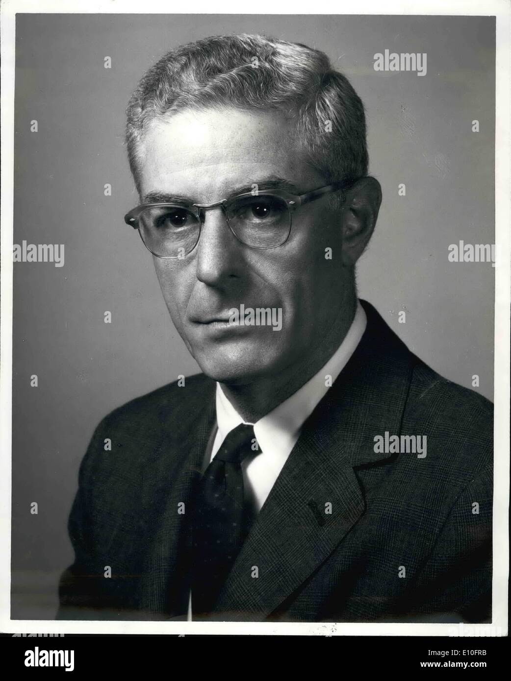 Oct. 10, 1972 - Americans Share Nobel Prize. Photo shows Dr William ...