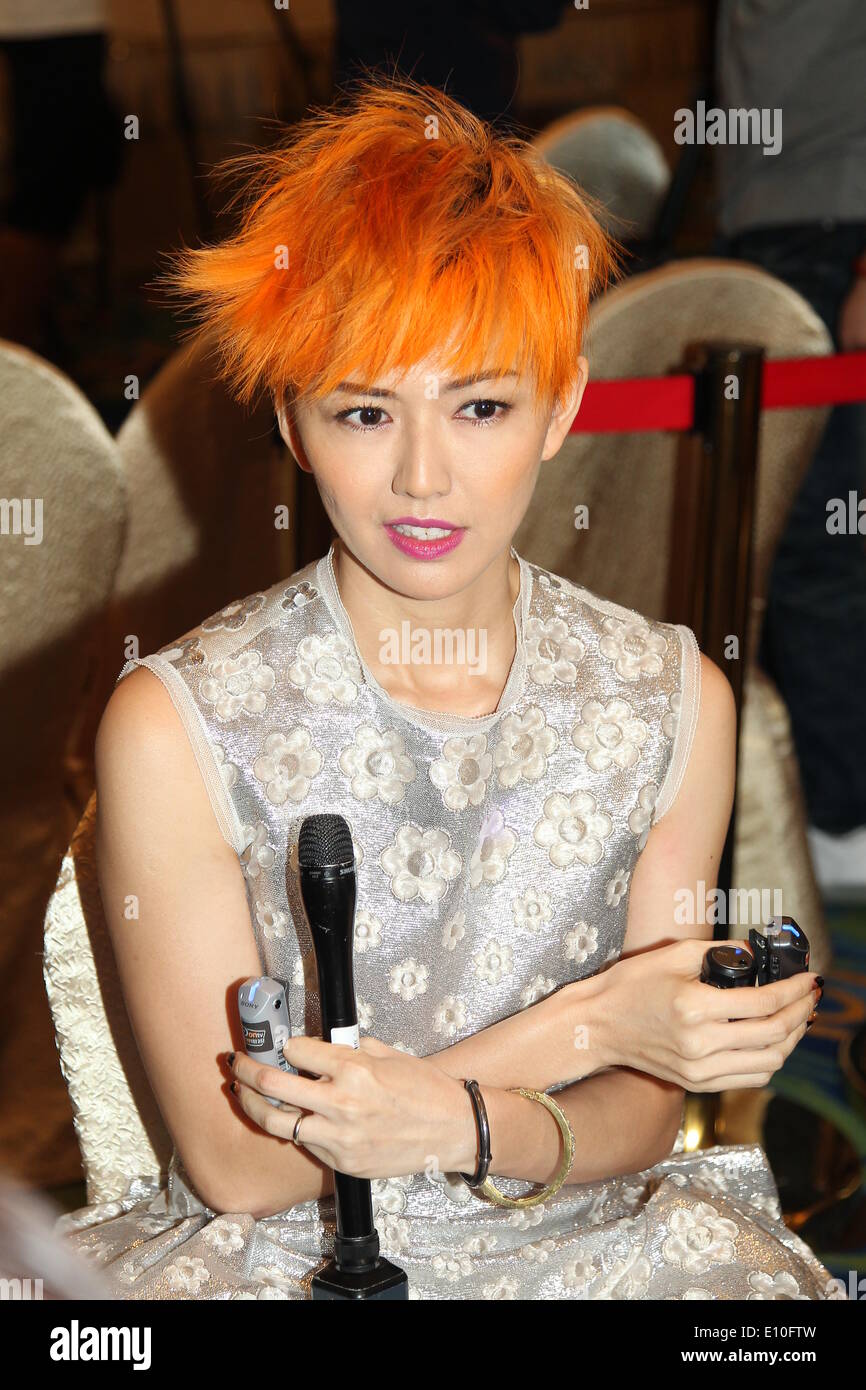 Singer Stefanie Sun attends press conference of her tour concert in ...