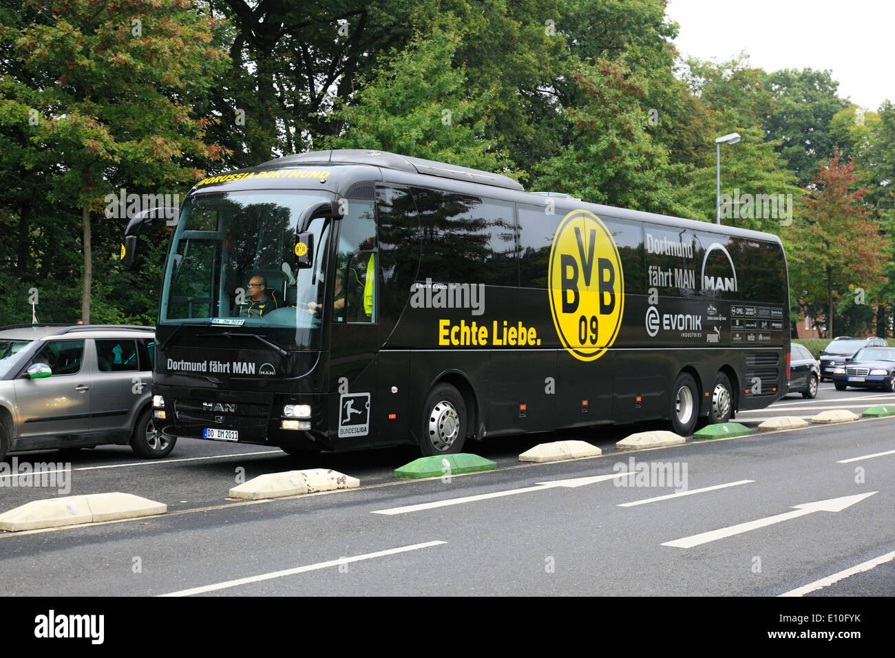 Bvb bus hi-res stock photography and images - Alamy